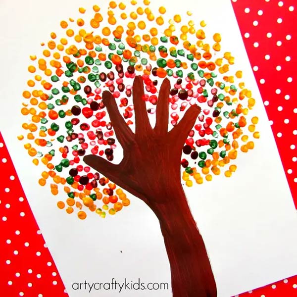 20+ Fall Tree Crafts For Kids - Easy and Gorgeous For All Ages