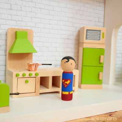 DIY Superhero House - Dollhouse for Boys - Non-Toy Gifts