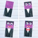 Paper Bag Vampire Craft For Kids - Easy Halloween Craft