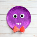 Paper Plate Vampire Halloween Craft - Vampire Haircut