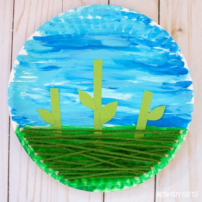 Spring Flower Craft for Kids – Easy Garden Art - Free Printable