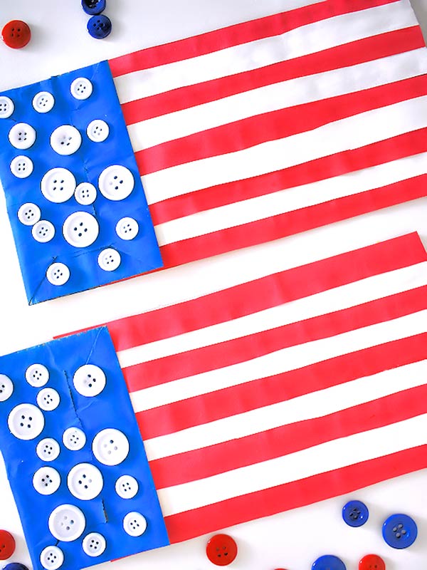 25 American Flag Crafts For Kids - Non-Toy Gifts