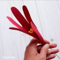 Handprint Flower Bouquet - Easy Kid Craft For Teachers Or Mother's Day
