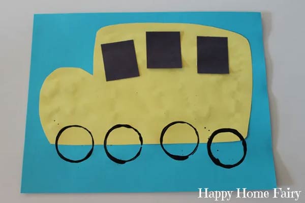 15 School Bus Crafts For Kids - Easy Back To School Craft Ideas
