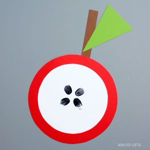 Shape Apple Craft - Easy Fall Craft For Preschool And Kindergarten