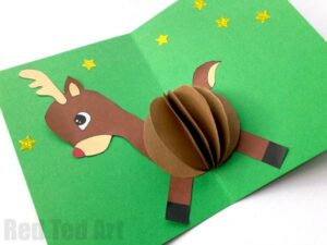 Reindeer Crafts For Kids - Cards, Ornaments and More