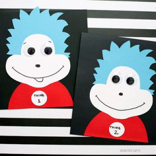 Easy Dr Seuss Crafts For Kids: Cat in the Hat & Lorax
