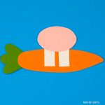 Bunny Carrot Craft For Kids - Easter Or Spring Craft