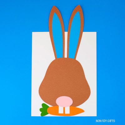 Bunny Carrot Craft For Kids - Easter Or Spring Craft