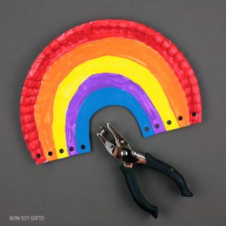 Paper Plate Rain Cloud Craft For Kids - Template Available