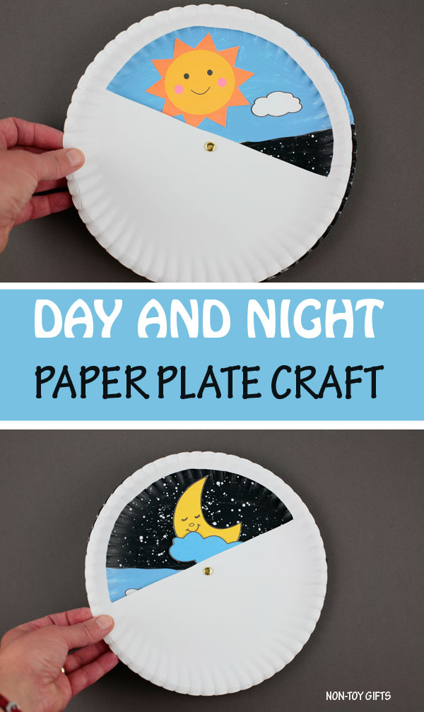 Day And Night Craft With FREE Template Non Toy Gifts Day And Night Craft With FREE Template Non Toy Gifts