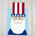 Uncle Sam Craft For Kids - Easy 4th of July Craft With Template