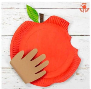 32 Paper Plate Fall Crafts For Kids - Apples, Fall Trees, Leaves