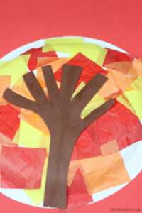 32 Paper Plate Fall Crafts For Kids - Apples, Fall Trees, Leaves