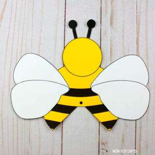 Bee Life Cycle Craft And Activity For Kids - Printable Available