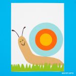 How To Make A Paper Snail Craft - Easy Spring Craft For Kids