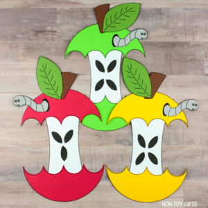 Apple Core Craft WITH TEMPLATE - Non-Toy Gifts