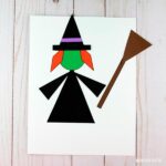 Shape Witch Craft For Kids - Halloween Shapes - Non-Toy Gifts