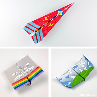 The Awesome Paper Airplane Book for Kids - Non-Toy Gifts