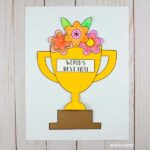 Mother's Day Flower Trophy Craft For Mom - Non-Toy Gifts