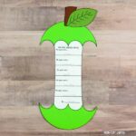Five Senses Apple Craft And Writing Activity For Kids - Non-Toy Gifts