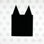 Shape Black Cat Craft - Halloween Craft For Kids - Non-Toy Gifts