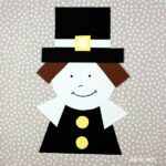 Shape Pilgrim Craft - Thanksgiving Craft For Kids - Non-Toy Gifts