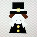 Shape Pilgrim Craft - Thanksgiving Craft For Kids - Non-Toy Gifts
