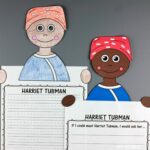 Harriet Tubman Craft And Writing Activity With Timeline - Non-Toy Gifts