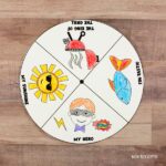 Father's Day Spinner Craft For Kids - Non-Toy Gifts