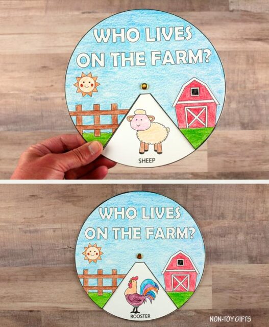 Sheep Craft PRINTABLE For Kids - Non-Toy Gifts