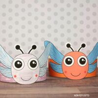 Dragonfly Headband with TEMPLATE- Non-Toy Gifts