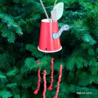 Paper Cup Apple Craft For Kids [ Free Template] - Non-Toy Gifts