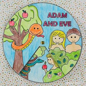 Baby Moses Handprint Craft with Template - Non-Toy Gifts