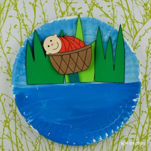 Baby Moses Interactive Craft with Template - Non-Toy Gifts