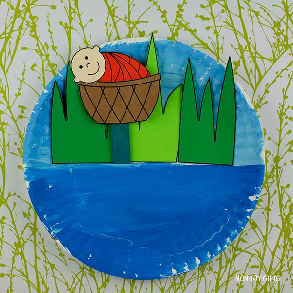 Baby Moses Interactive Craft With Template Non Toy Gifts Baby Moses Interactive Craft With Template Non Toy Gifts