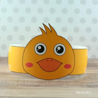 Duck Headband with Printable- Non-Toy Gifts