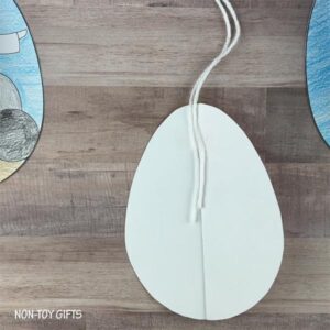 The Easter Story 3D Egg Craft with Template - Non-Toy Gifts
