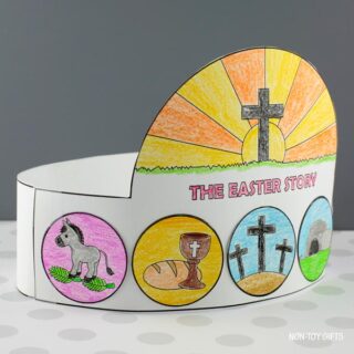 The Easter Story Headband with Template - Non-Toy Gifts