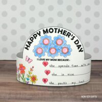 I Love My Mom Headband - Mother's Day Craft - Non-Toy Gifts
