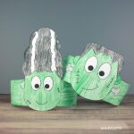 Frankenstein Paper Hat with TEMPLATE - Non-Toy Gifts