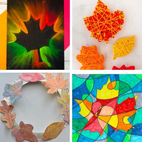 28 Leaf Crafts for Kids - Non-Toy Gifts