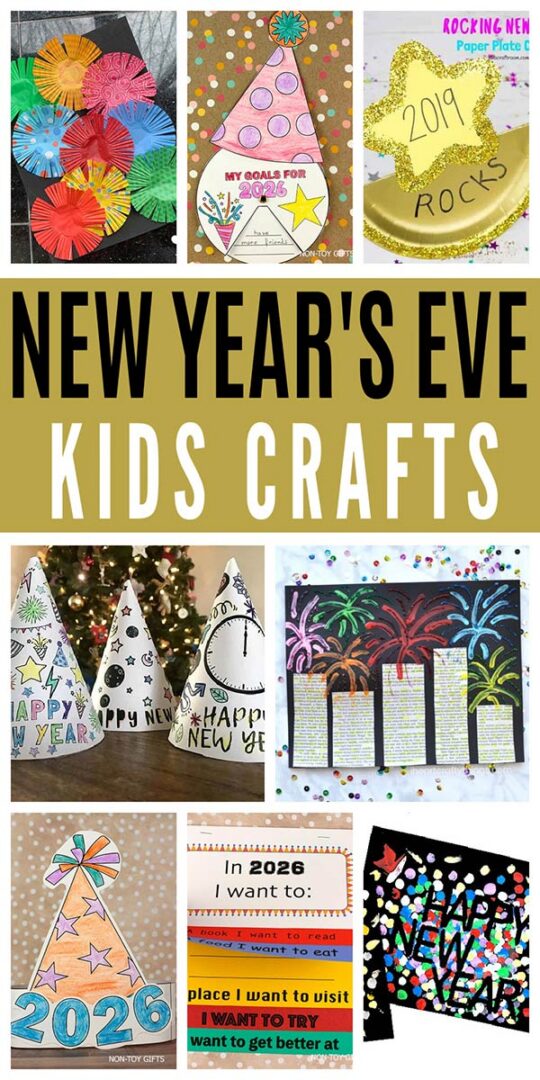 2026 New Year Crafts for Kids - Non-Toy Gifts