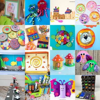 65 DIY Upcycling Projects for Kids - Non-Toy Gifts