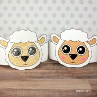 Sheep Headband Craft [with TEMPLATE] - Non-Toy Gifts
