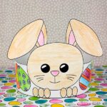 Bunny Paper Hat PRINTABLE For Kids - Non-Toy Gifts