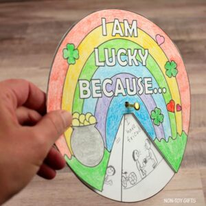 I Am Lucky Because...St. Patrick's Day Craft - Non-Toy Gifts