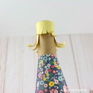 Paper Roll Family Craft for Kids- Non-Toy Gifts
