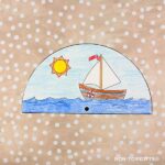 Under The Sea Spinner Craft For Kids With PRINTABLE - Non-Toy Gifts