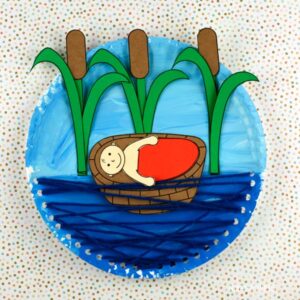 Baby Moses Craft With PRINTABLE TEMPLATE - Non-Toy Gifts